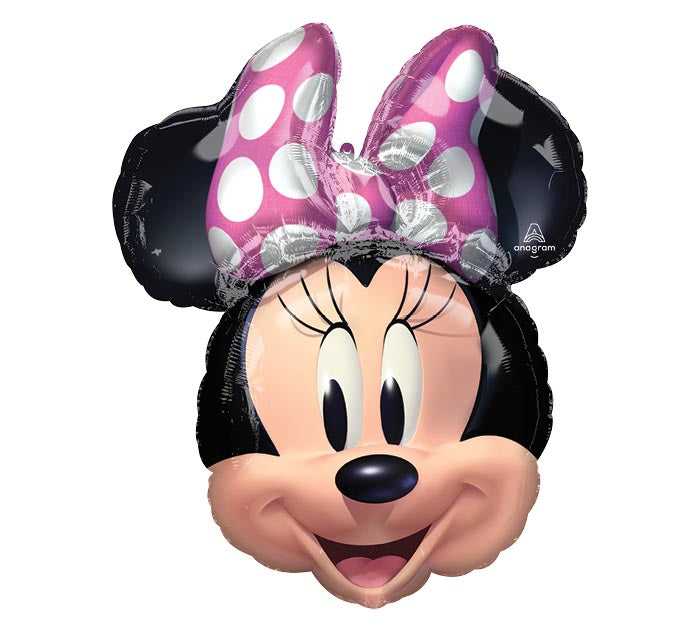26" Minnie Mouse Head Super Balloon | Sandy Springs Pickup | Ready Set ...